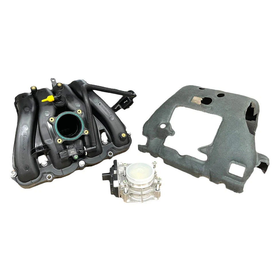 GM 12637620 Chevrolet 2.4L Genuine OEM Complete Intake Manifold W/ Thr ...